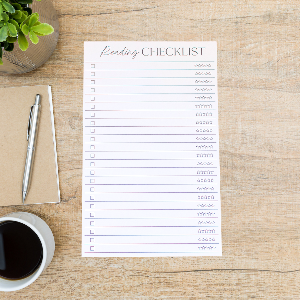 Reading Checklist for AFB/NC - DIGITAL PRINTABLE – Little Inklings Design