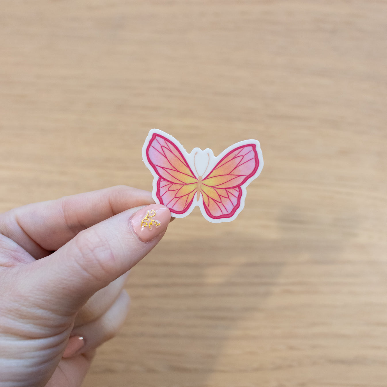 Butterfly - Vinyl Sticker – Little Inklings Design