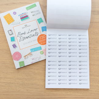 Book Lover Essentials Sticker Pad – Little Inklings Design