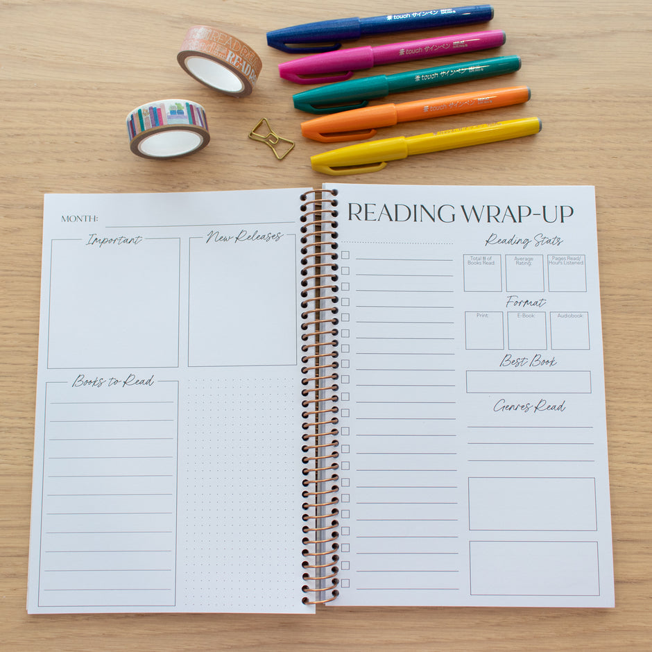 Reading Planners and Journals – Little Inklings Design
