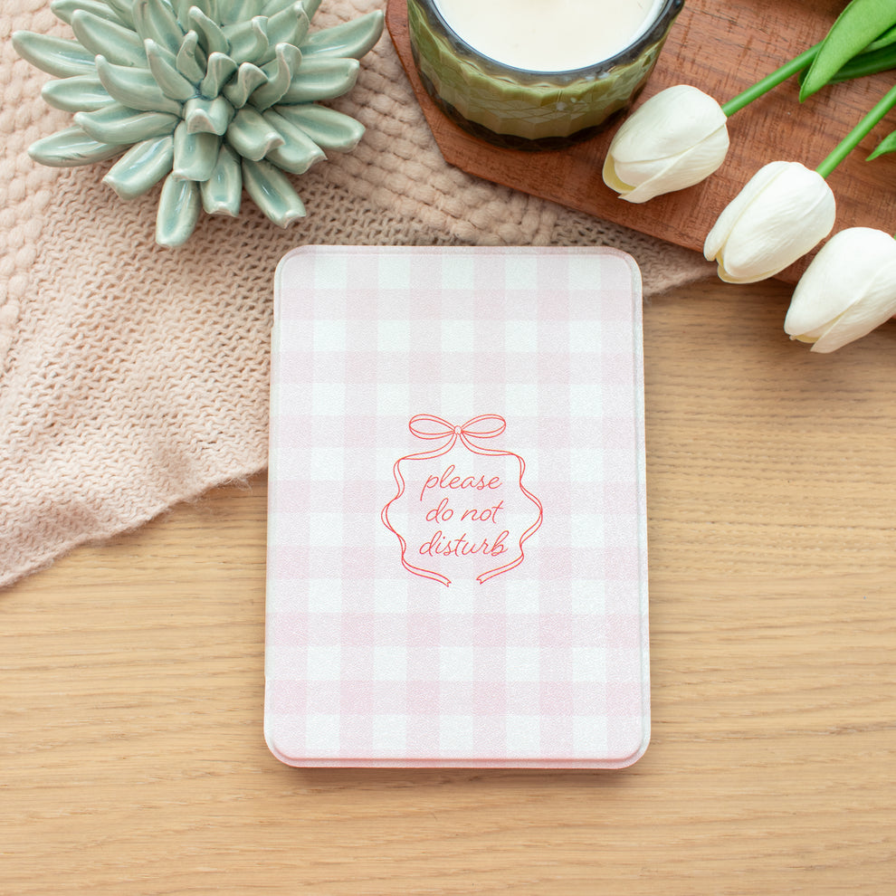 Do Not Disturb Pink Kindle Case – Little Inklings Design