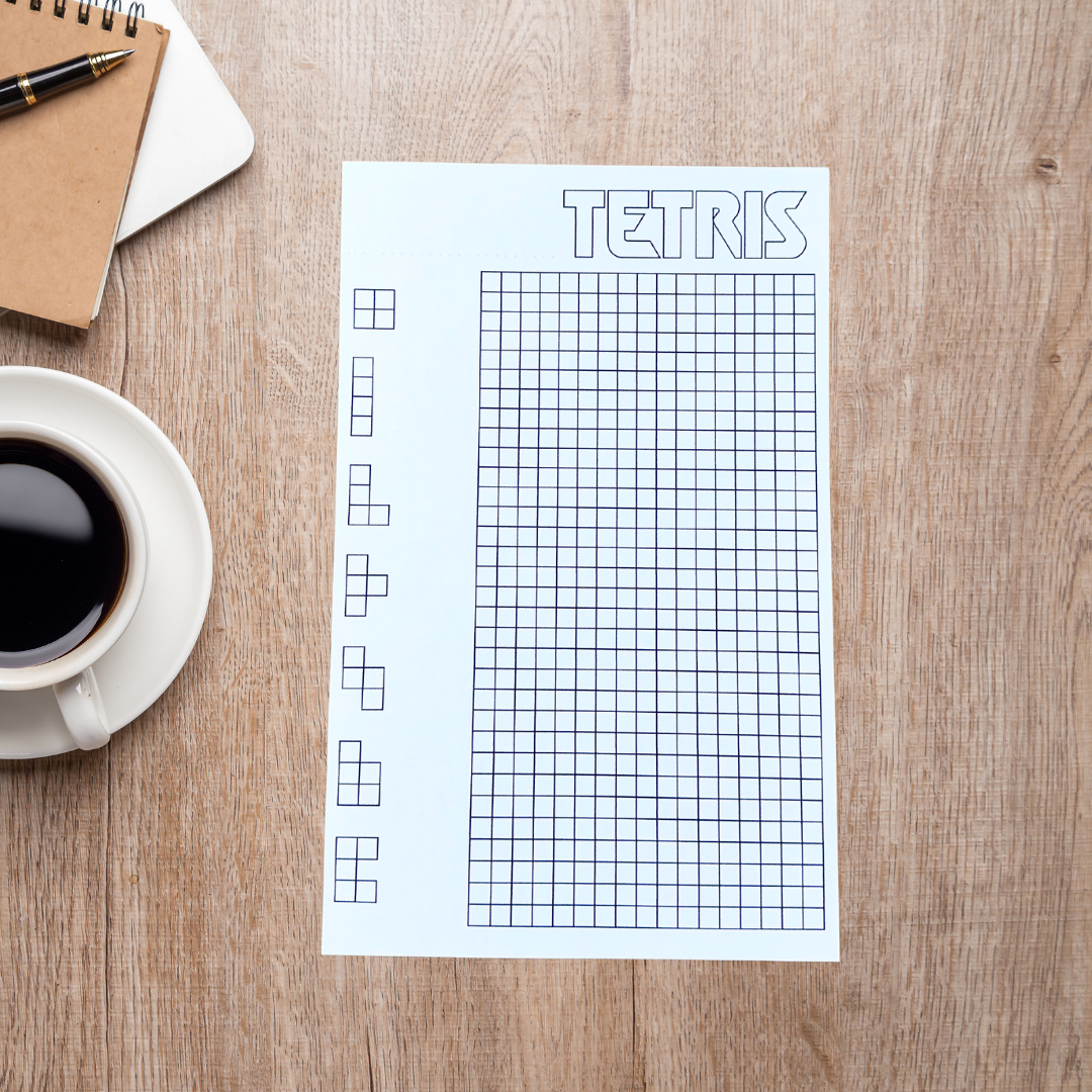 Blank Tetris Tracker for AFB/NC - DIGITAL PRINTABLE – Little Inklings ...