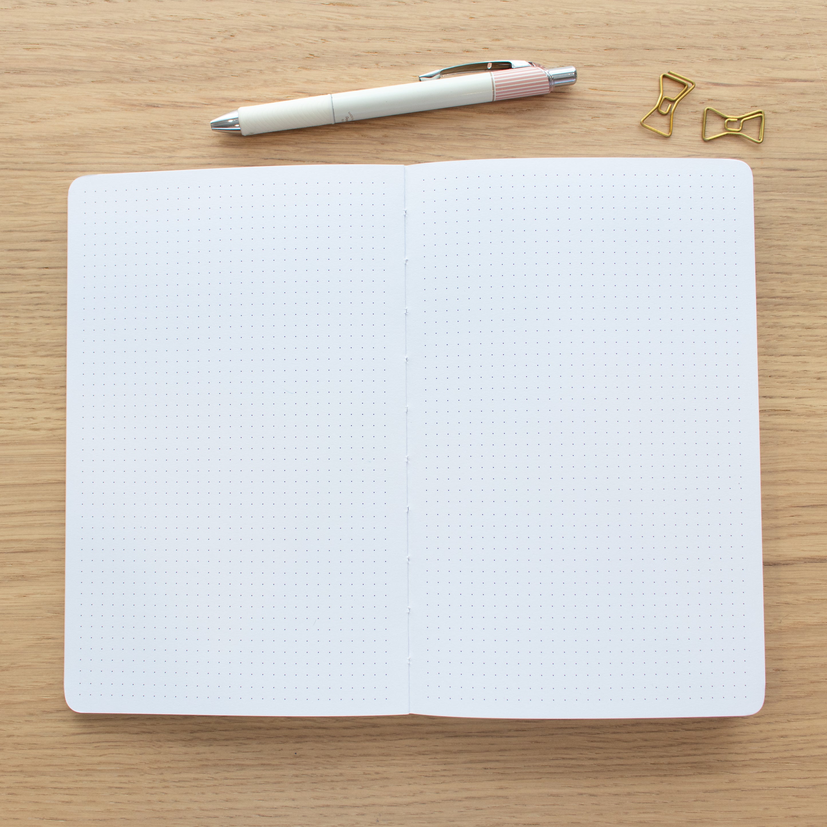 Bookish Doodles - Rainbow - Dot-grid Notebook – Little Inklings Design
